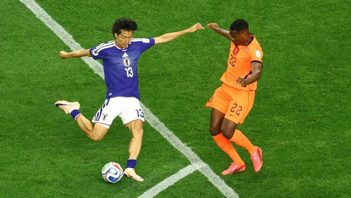 Keito Nakamura marca gol en Mundial sin usar espinilleras durante ...
